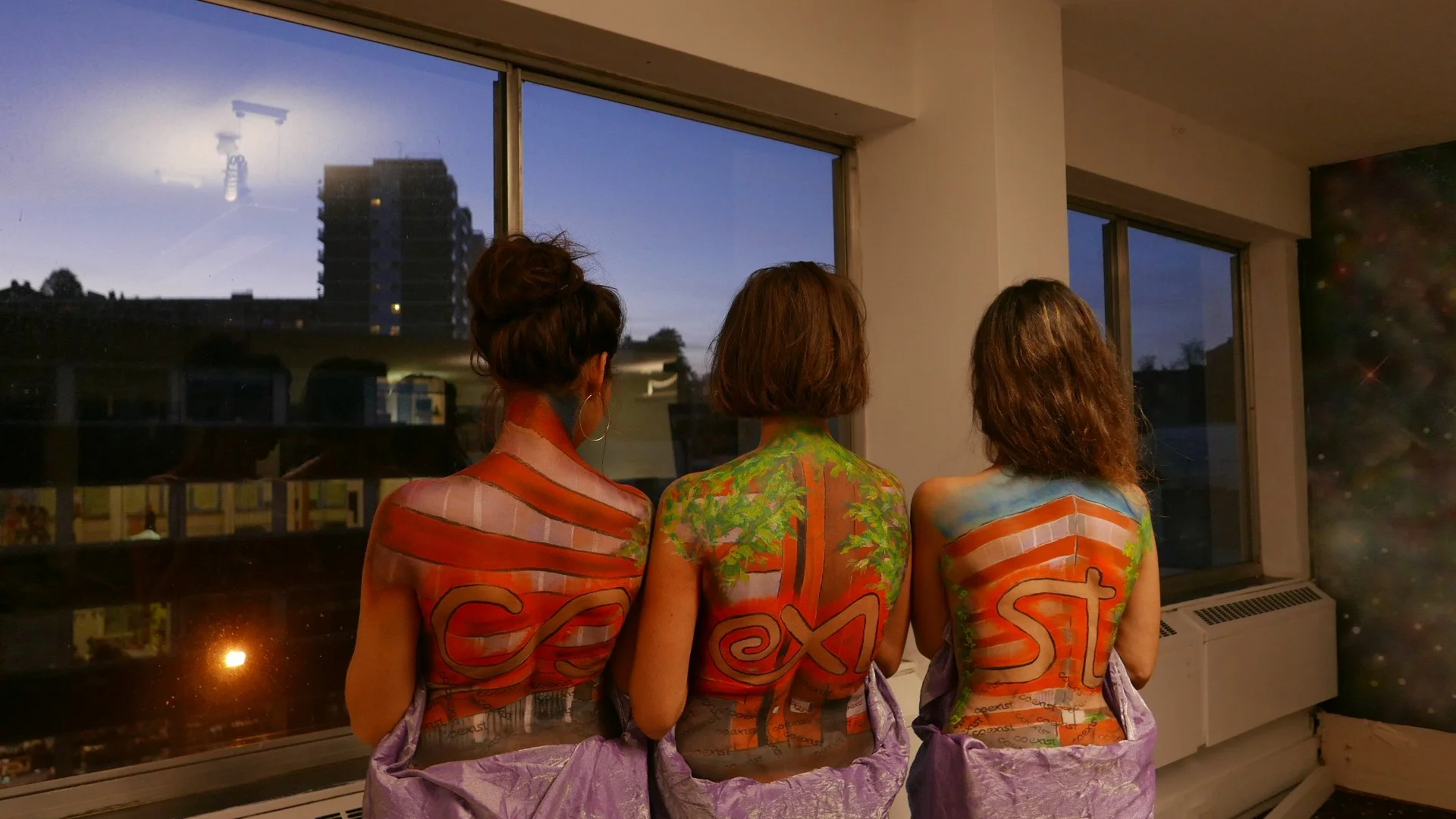 The back of Coexist — Ceci Opal